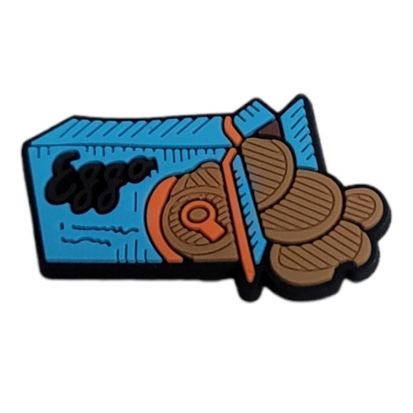 Accessories | New Stranger Things Eggo Waffles Cartoon Croc Charm ...